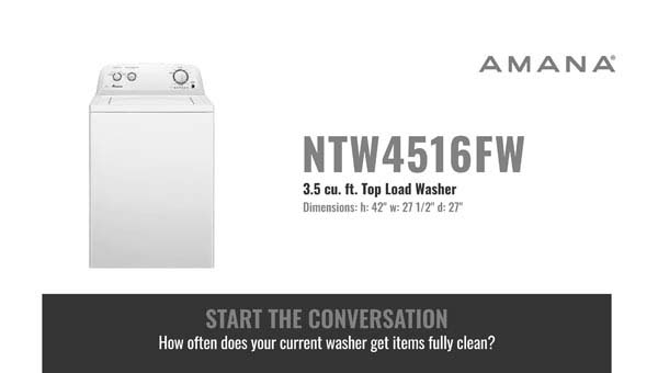 Top Load Washer | LearnWhirlpool