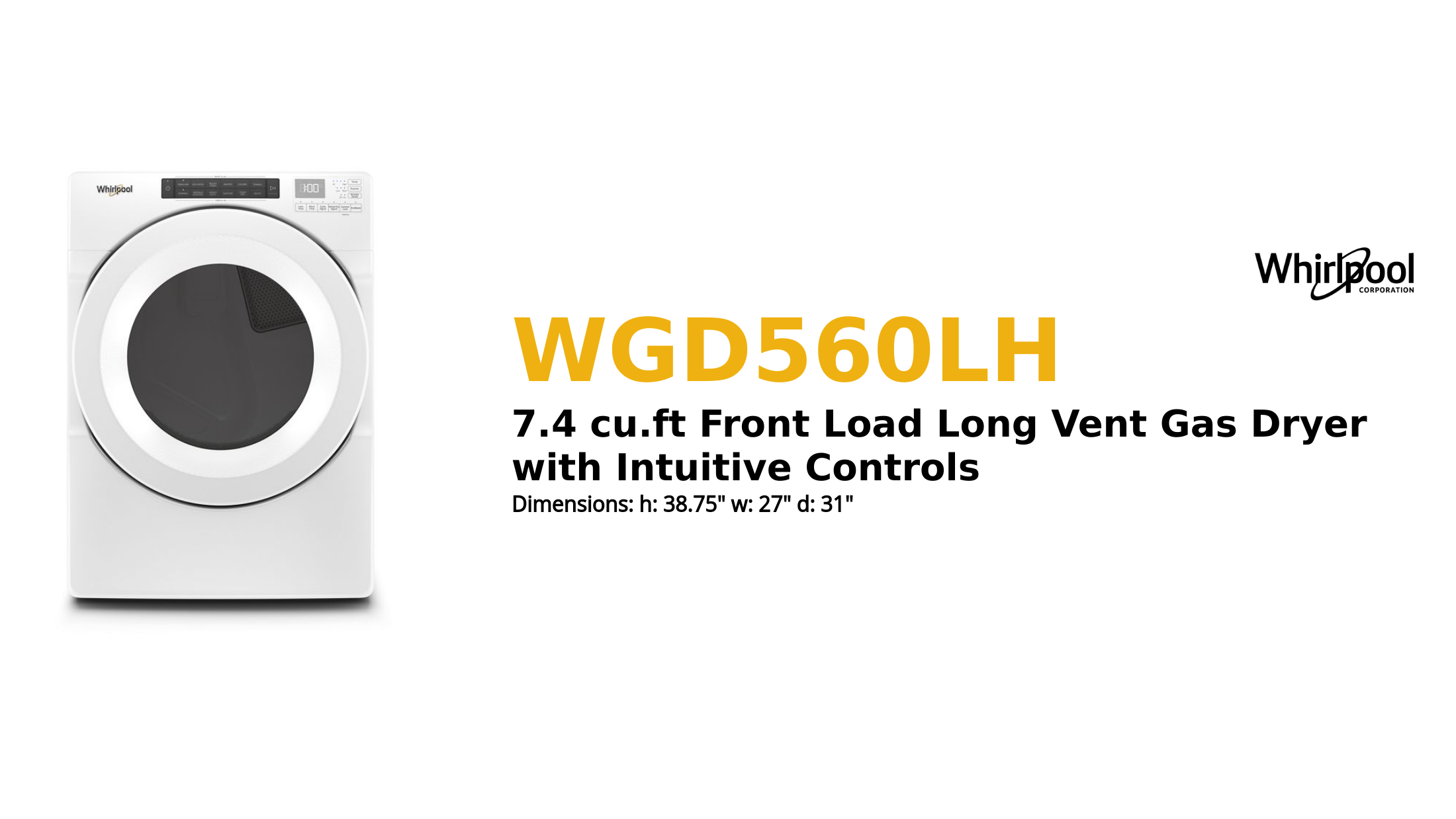 Front Load Washer | LearnWhirlpool
